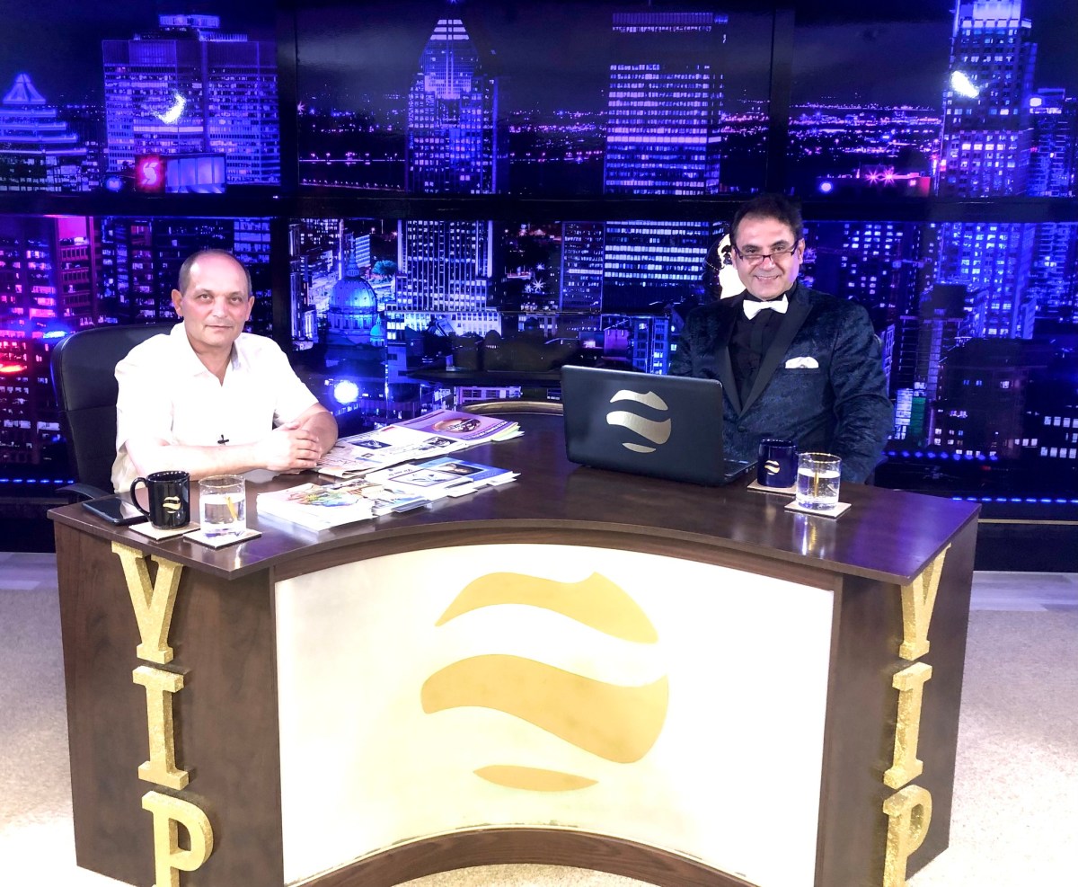 Lilian Curevici-Invitat la emisiunea SALUT ROMANESC DIN MONTREAL ...