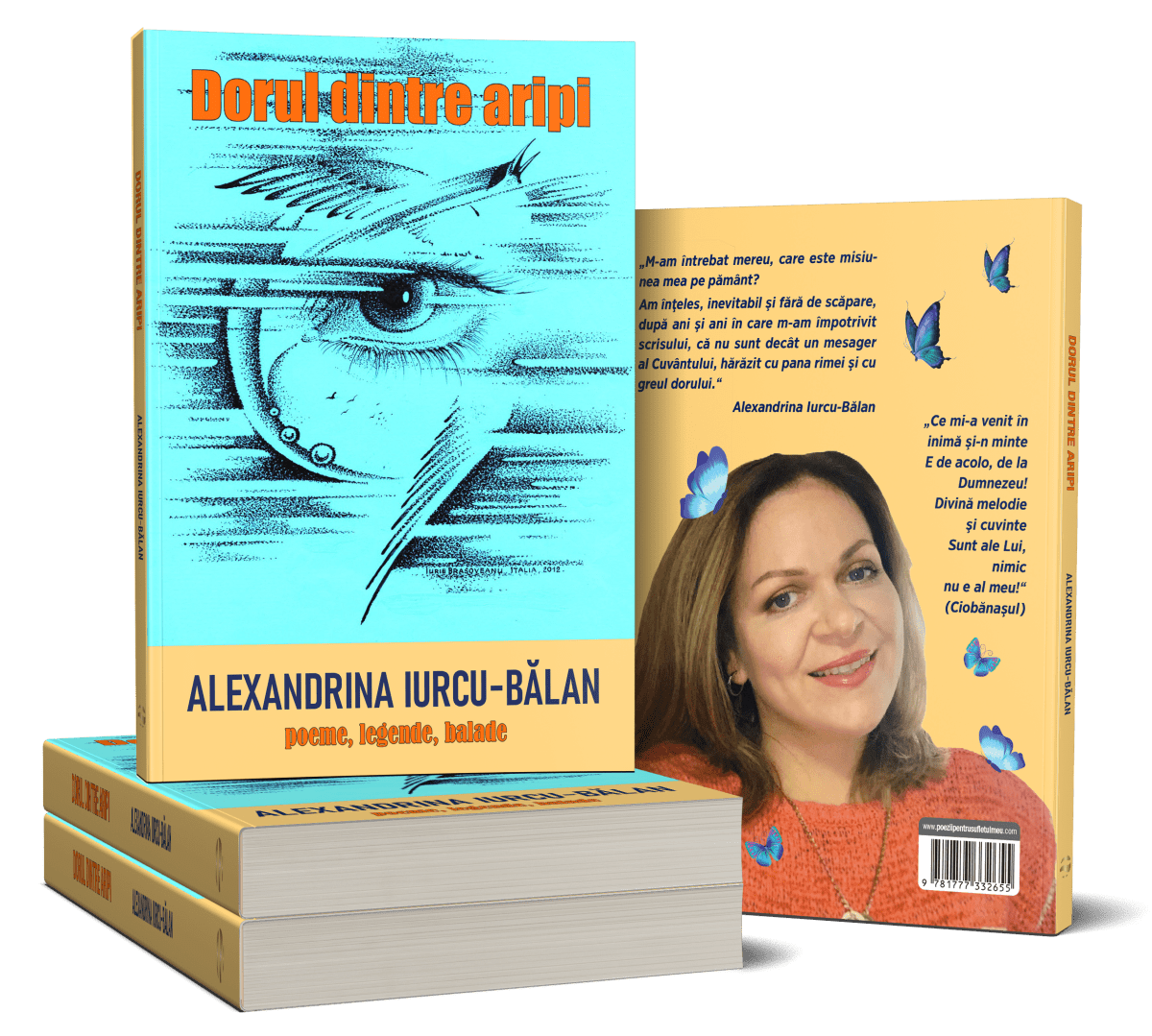 Comandă volumul -Dorul dintre aripi-de ALEXANDRINA IURCU BALAN – Poezii ...